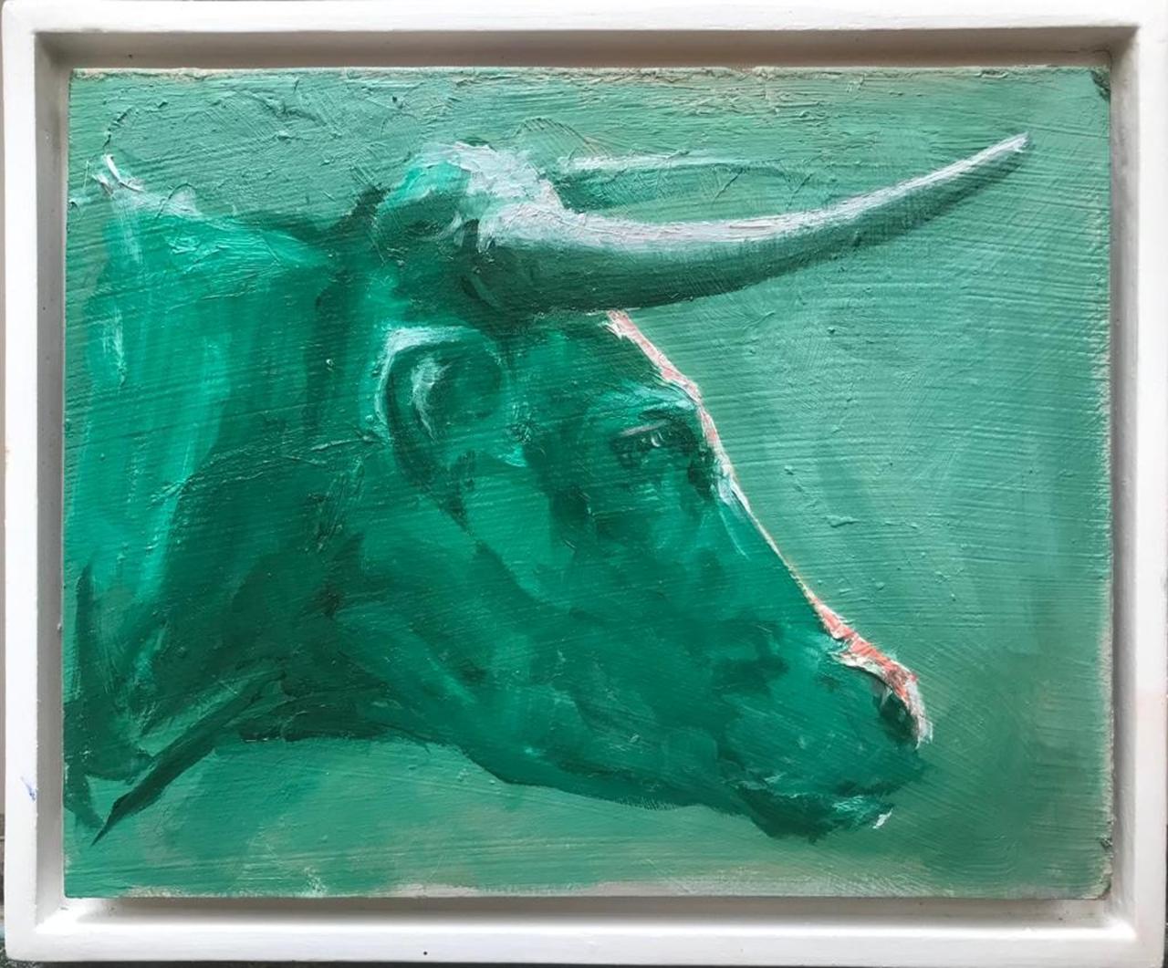 Heifer on Green by Michelle McCullagh | Powered by Givergy