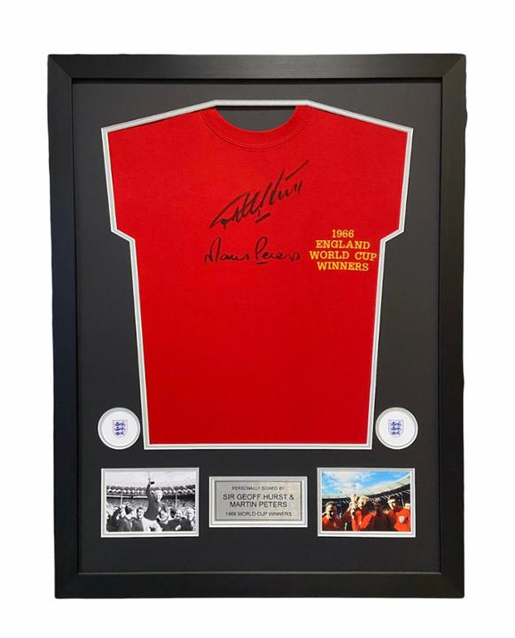 1966 World Cup Shirt Signed By The 2 Scorers Powered By Givergy