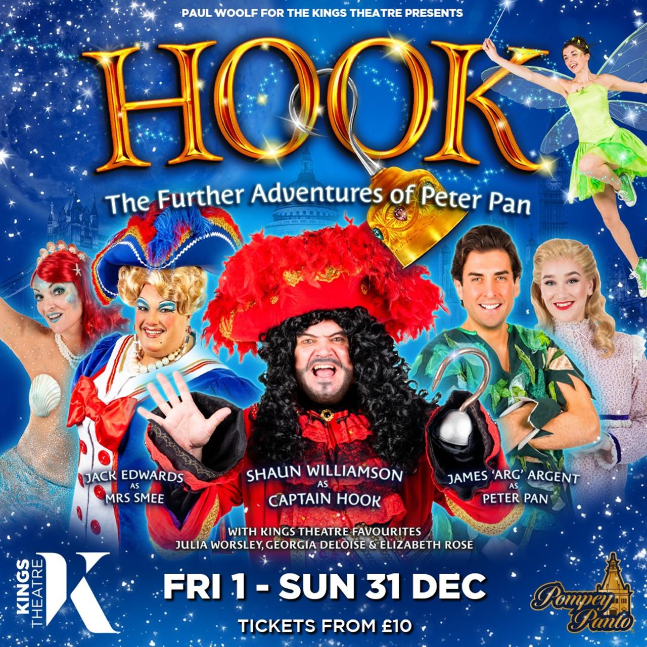 **Family ticket for** **HOOK _-_ Kings Theatre panto** | Powered by Givergy