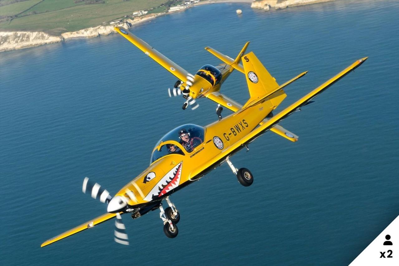 Top Gun air combat experience for 2 people | Powered by Givergy