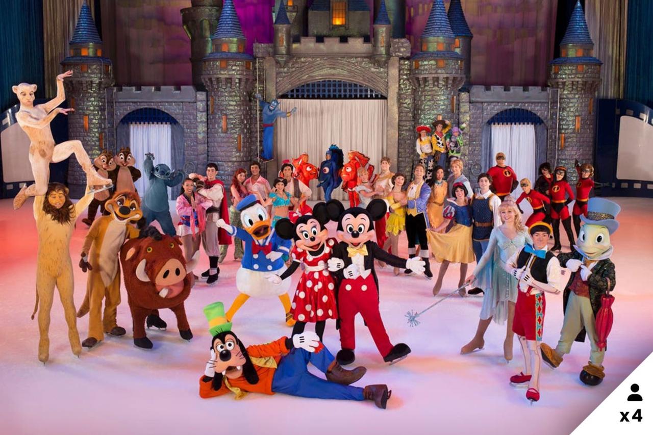 Disney On Ice at the O2 Arena for 4 people (Dec 23) | Powered by Givergy
