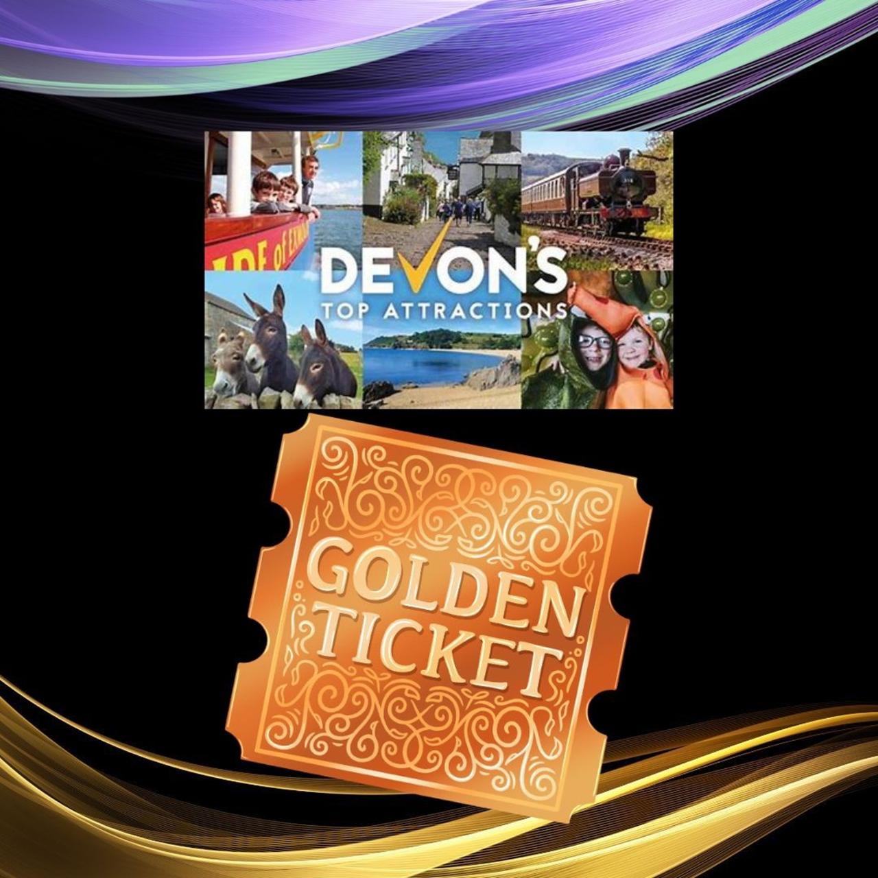 GOLDEN TICKET from Devon's Top Attractions worth £1,500 | Powered by ...