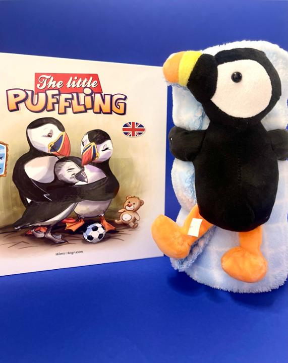 'The Little Puffling' book and puffin blanket | Powered by Givergy