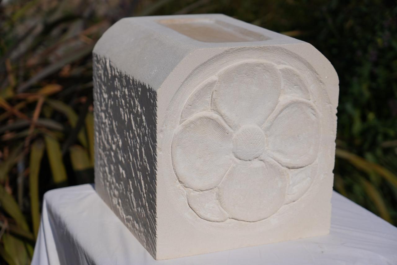 Piece carved by David Davidge | Powered by Givergy