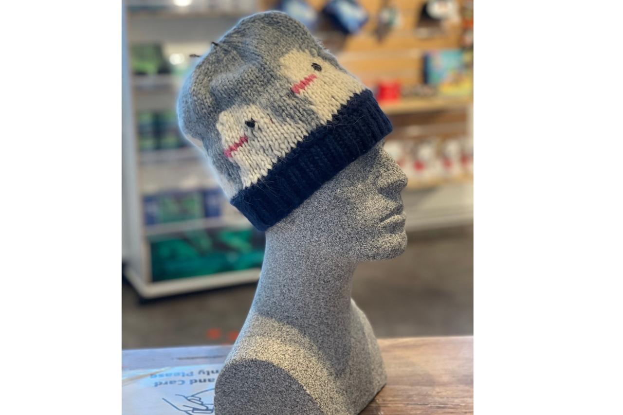 Knitted Wool Beluga Hat | Powered by Givergy
