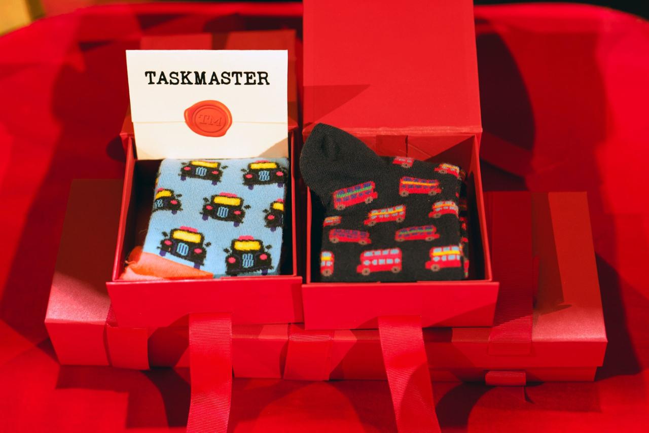 Socks! Worn by Greg Davies and Alex Horne | Powered by Givergy