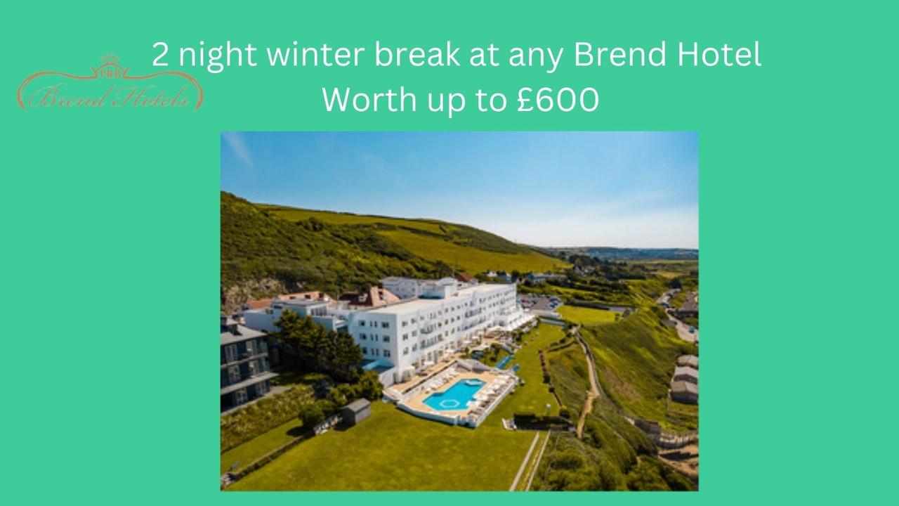 2 night Winter Break at any Brend Hotel | Powered by Givergy