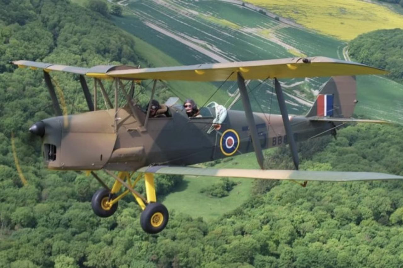**Tiger Moth Pair Flight for 2** | Powered by Givergy