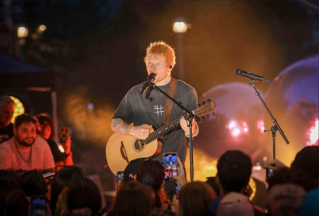 Six VIP Ed Sheeran tickets live at MetLife Stadium | Powered by Givergy