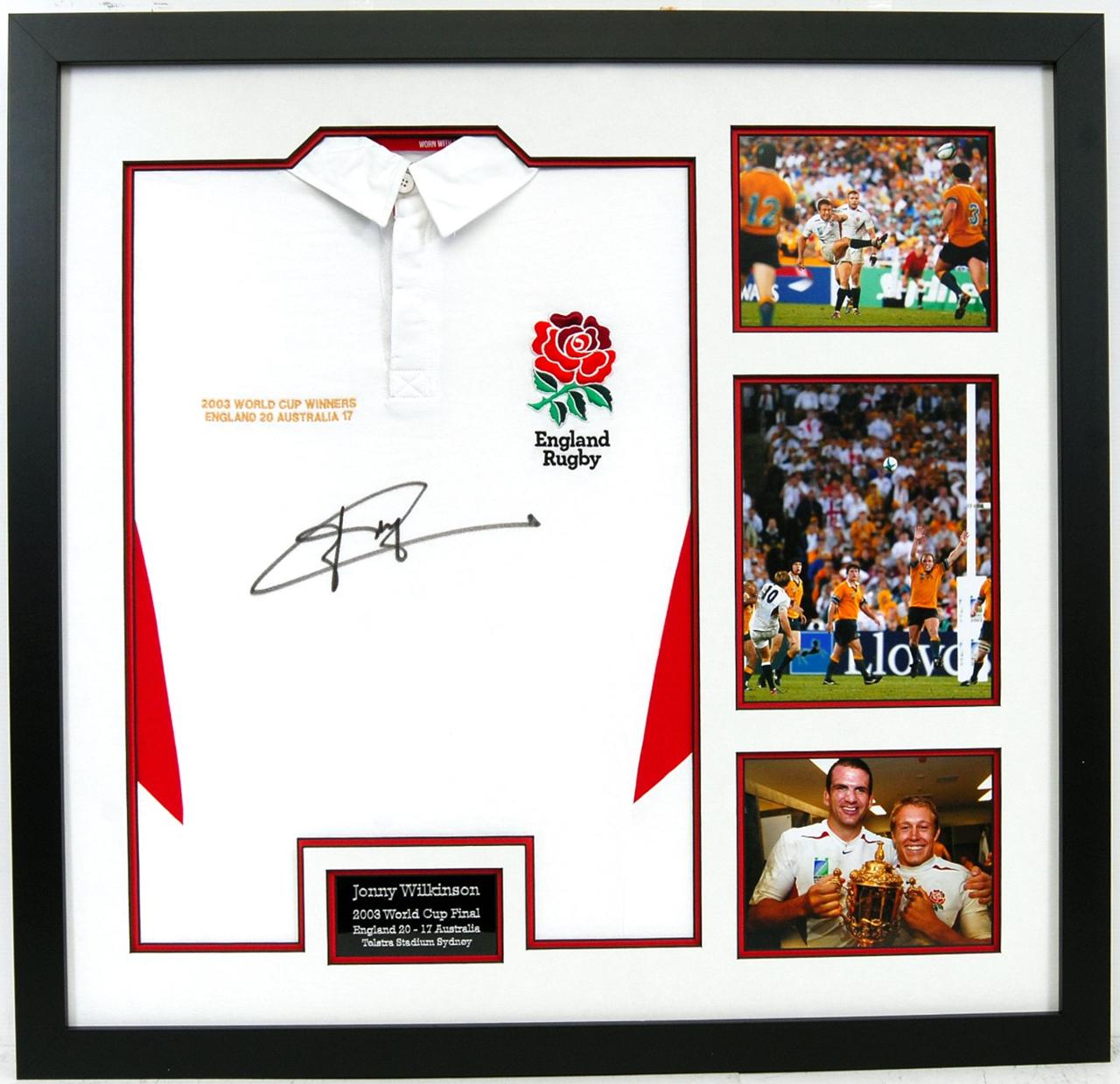 Jonny Wilkinson signed England Shirt | Powered by Givergy